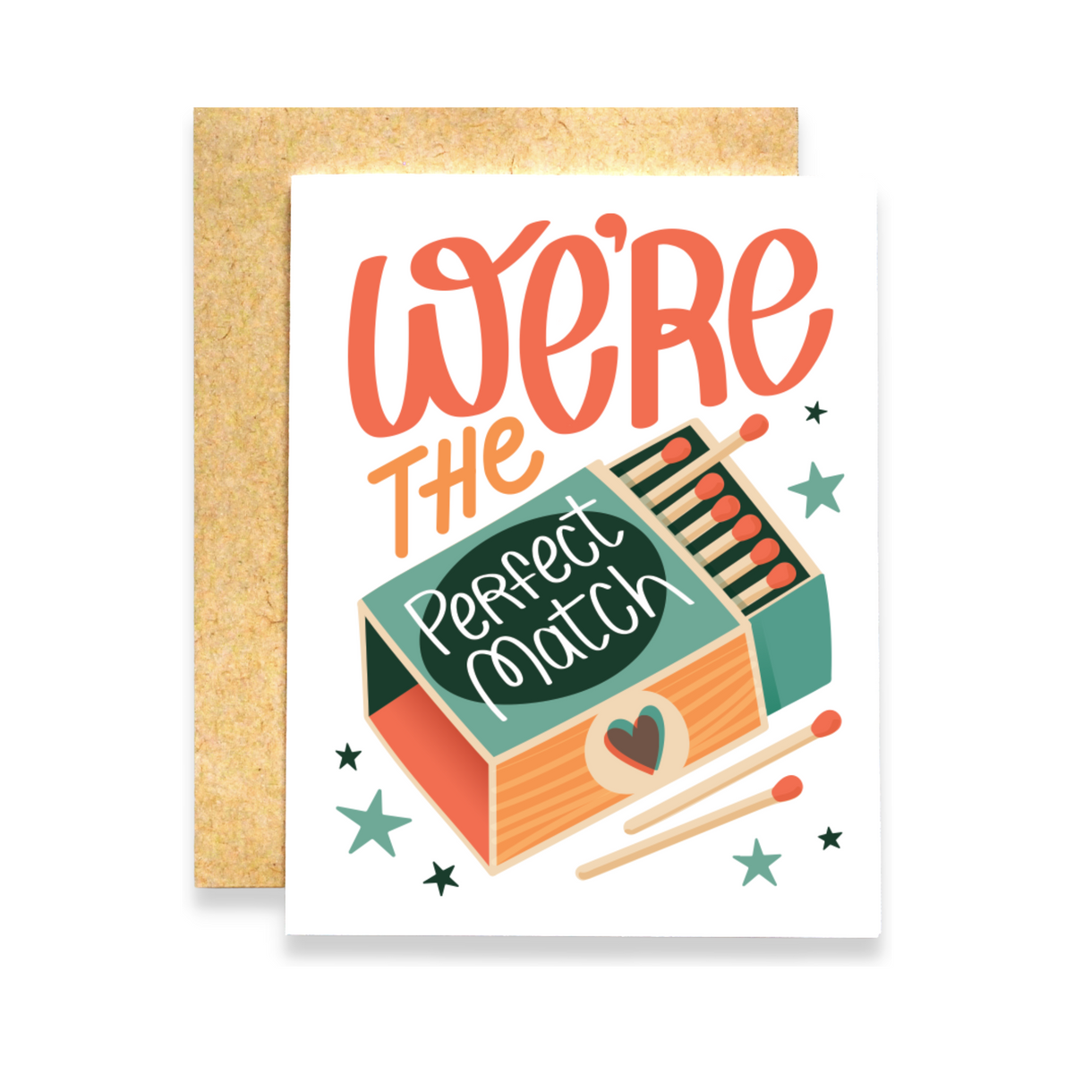 We're the Perfect Match Card – Raven + Unicorn